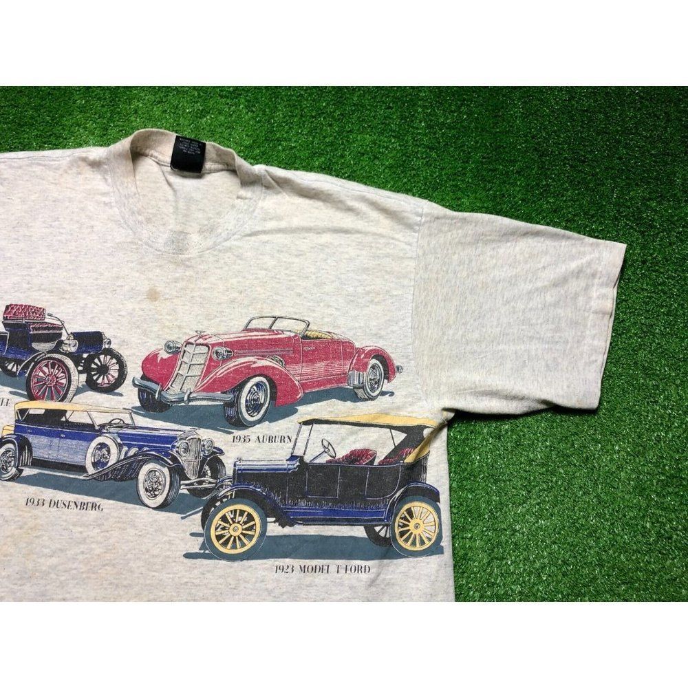 Vintage Ford Model T Oldsmobile Classic Car Men's Tee… - Gem